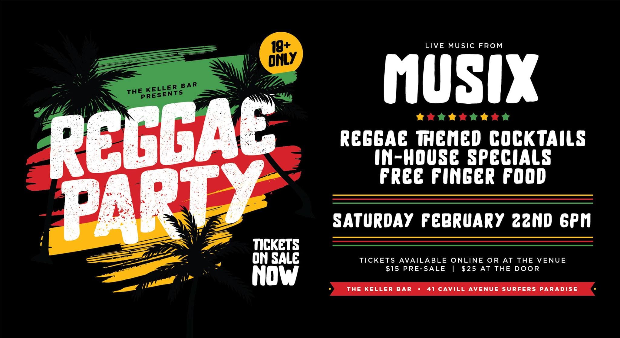 The Keller Bar presents Reggae Party - G:link