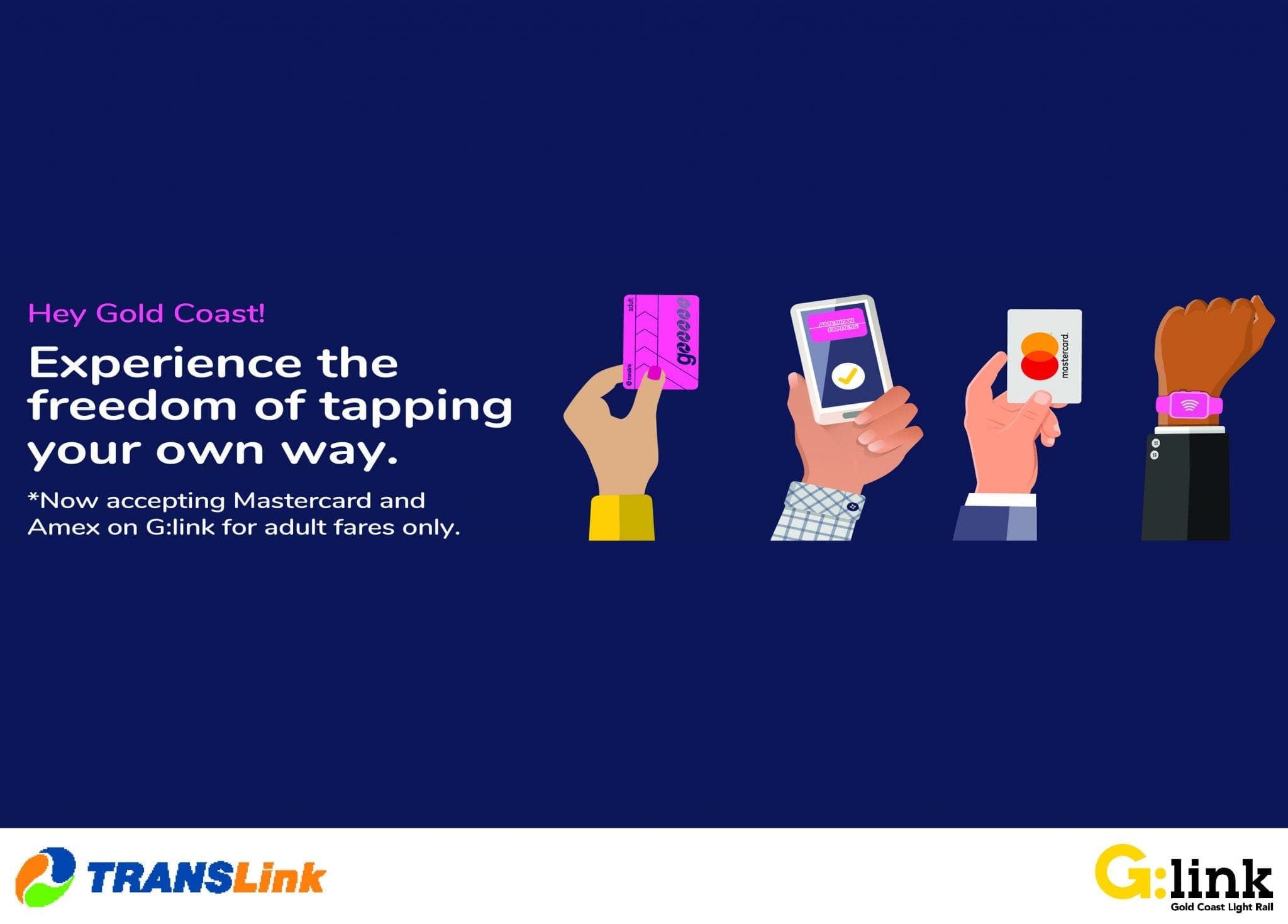Say hello to tap and go on G:link with Smart Ticketing - G:link