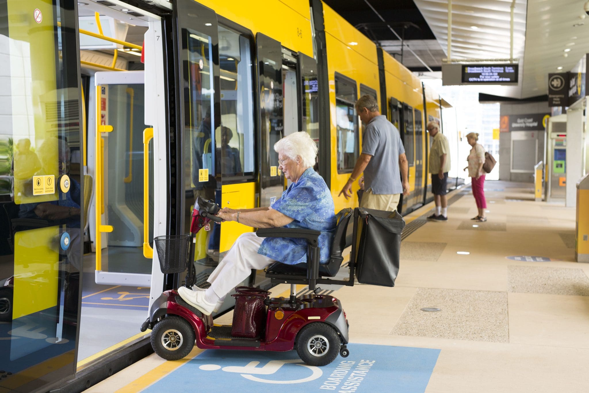 Disability boarding - G:link